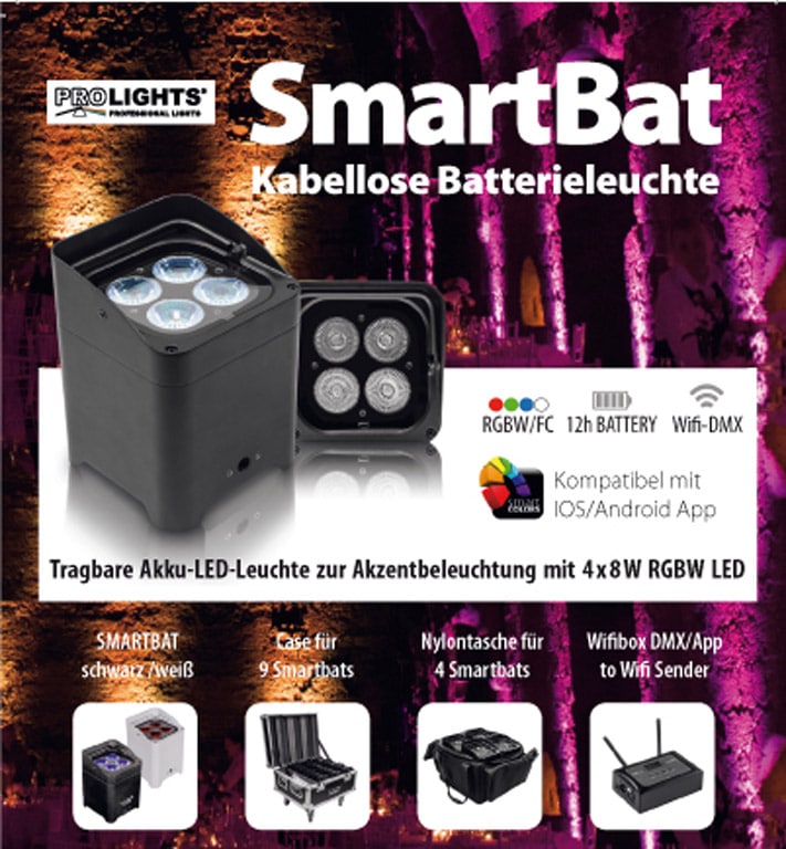 Akku-Leuchte Smartbat | Production Partner
