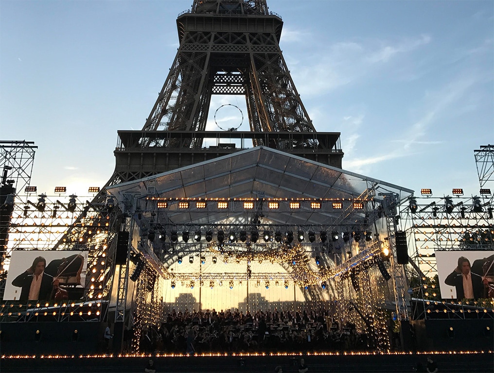 Concert de Paris zum Nationalfeiertag am Eiffelturm | Production Partner