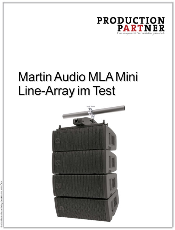Martin Audio MLA Mini | Production Partner