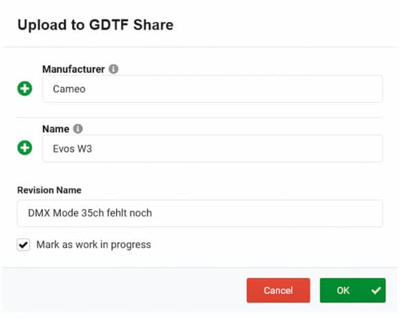 Erste Fixture-File-Creation für GDTF | Production Partner