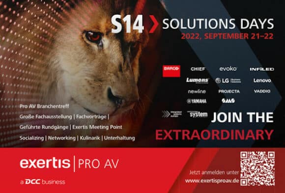 S14 Solutions Days von Exertis Pro AV | Production Partner