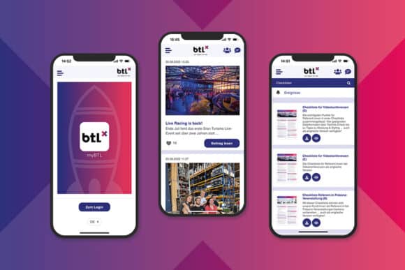 BTL Group launcht eigene Mitarbeiter-App | Production Partner