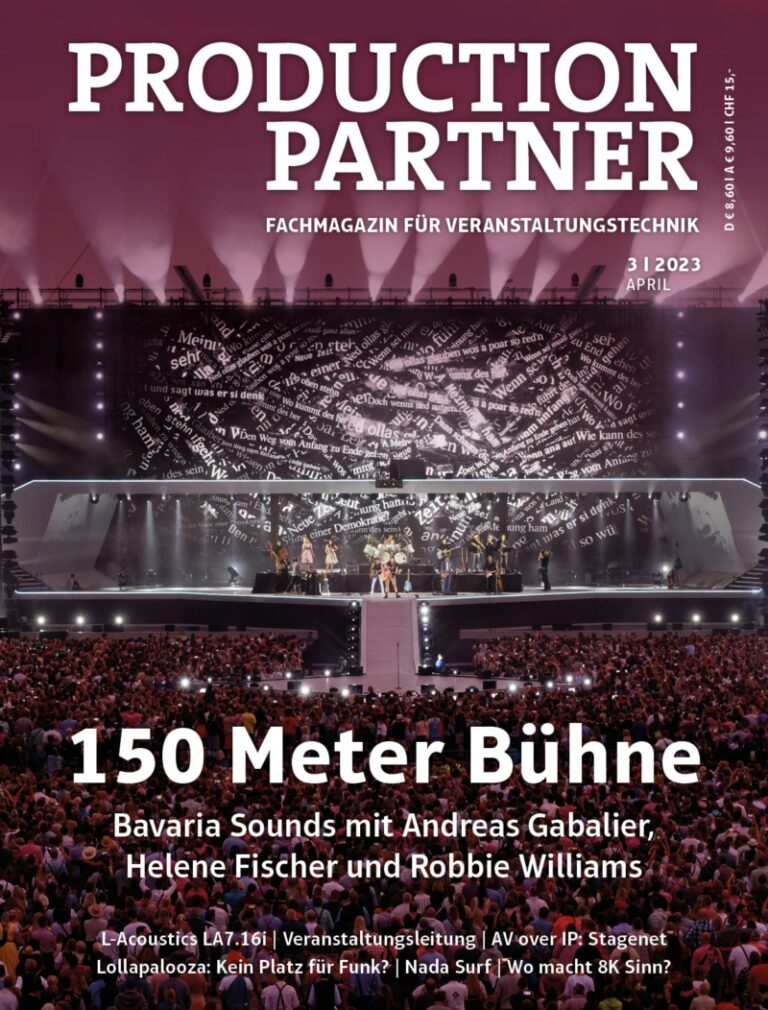 Fachmagazin für Veranstaltungstechnik | Production Partner