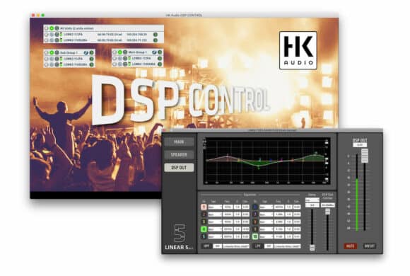 Neue Produktseite für HK Audio DSP Control | Production Partner