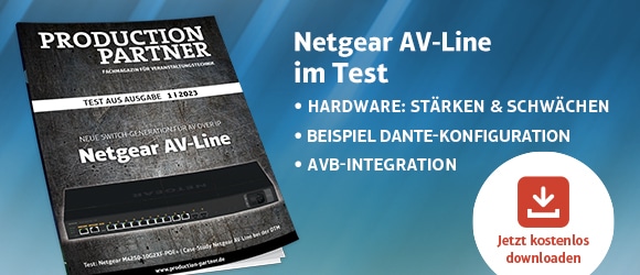 Netgear AV-Line im Test | Production Partner
