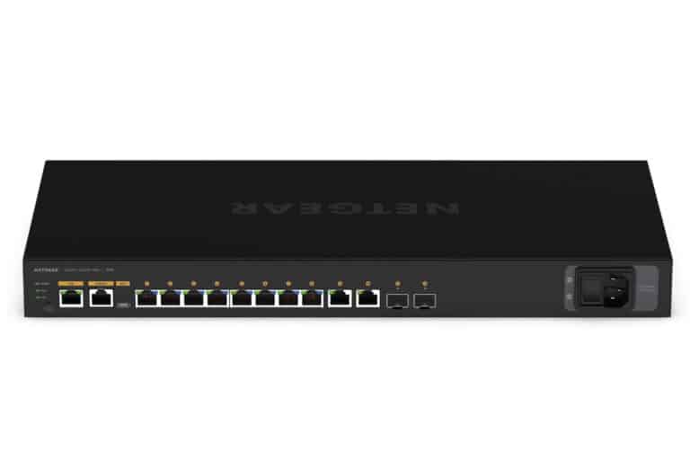 Netgear AV-Line: Switch-Generation für AV over IP im Test | Production ...