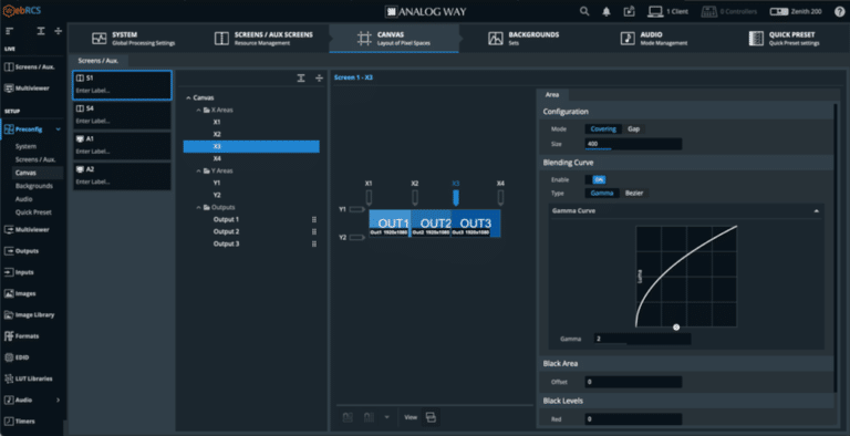 Analog Way Zenith 200 im Test: Nicht nur ein Grafik-Switcher ...