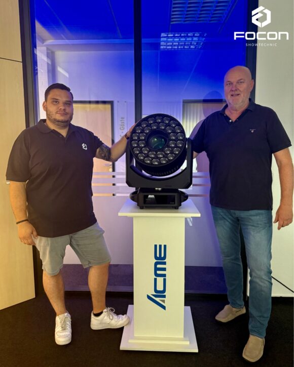 Focon Showtechnic verstärkt Vertriebsteam Süd mit Niklas Adler ...